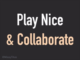 Play Nice | PPT