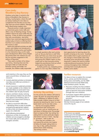 Getting Children Active: Early Years Outdoors Learning | PDF