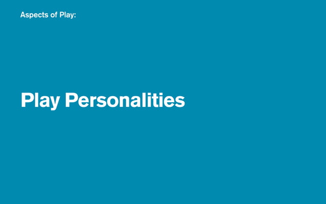 Play Personalities | PDF