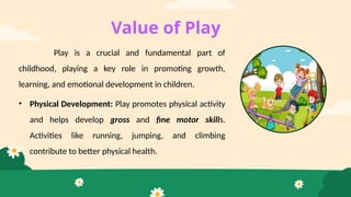 PLAY: Types, value and selection of play material PLAY THERAPY.pptx