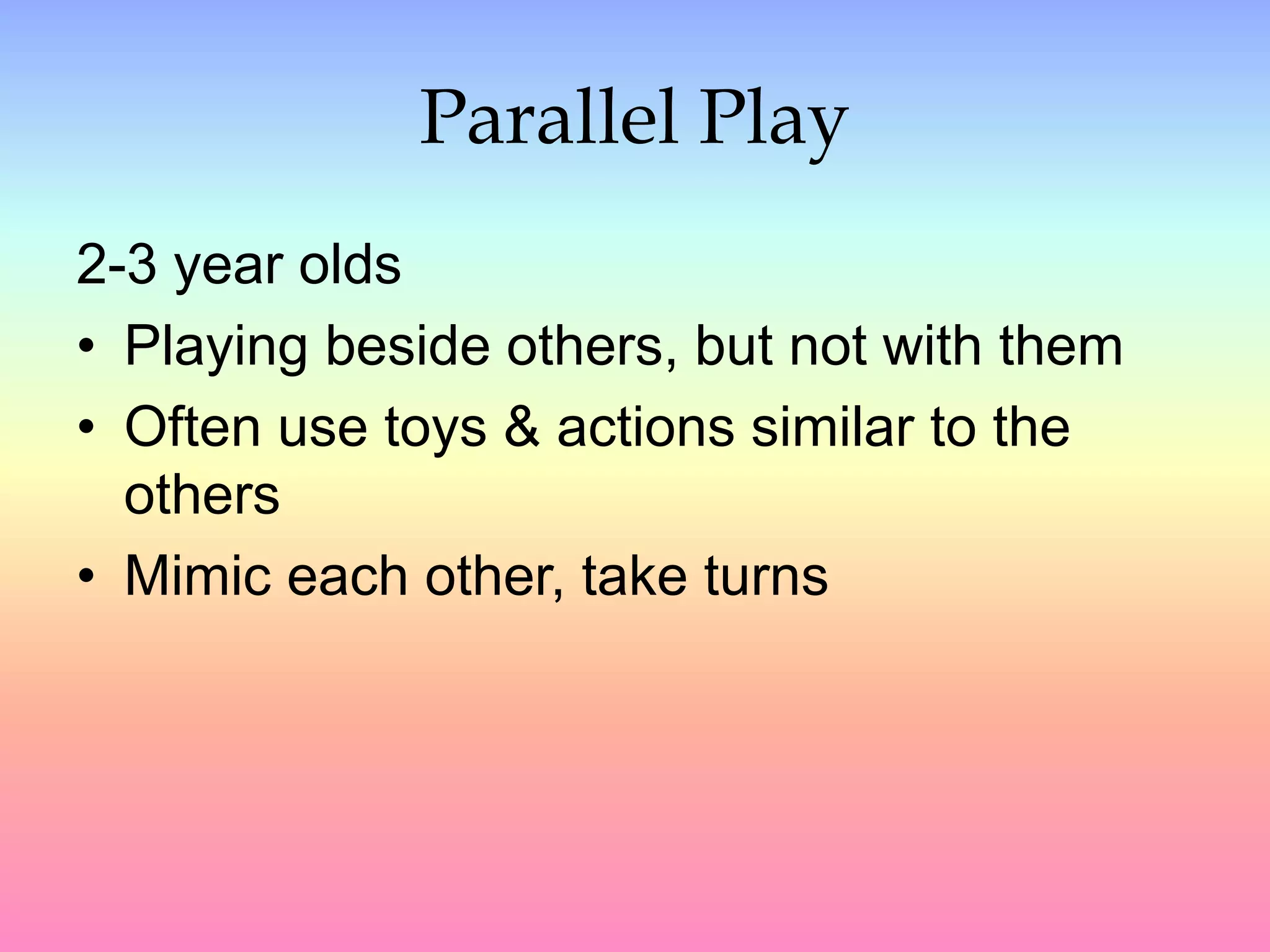 The Importance of Play | PPTX