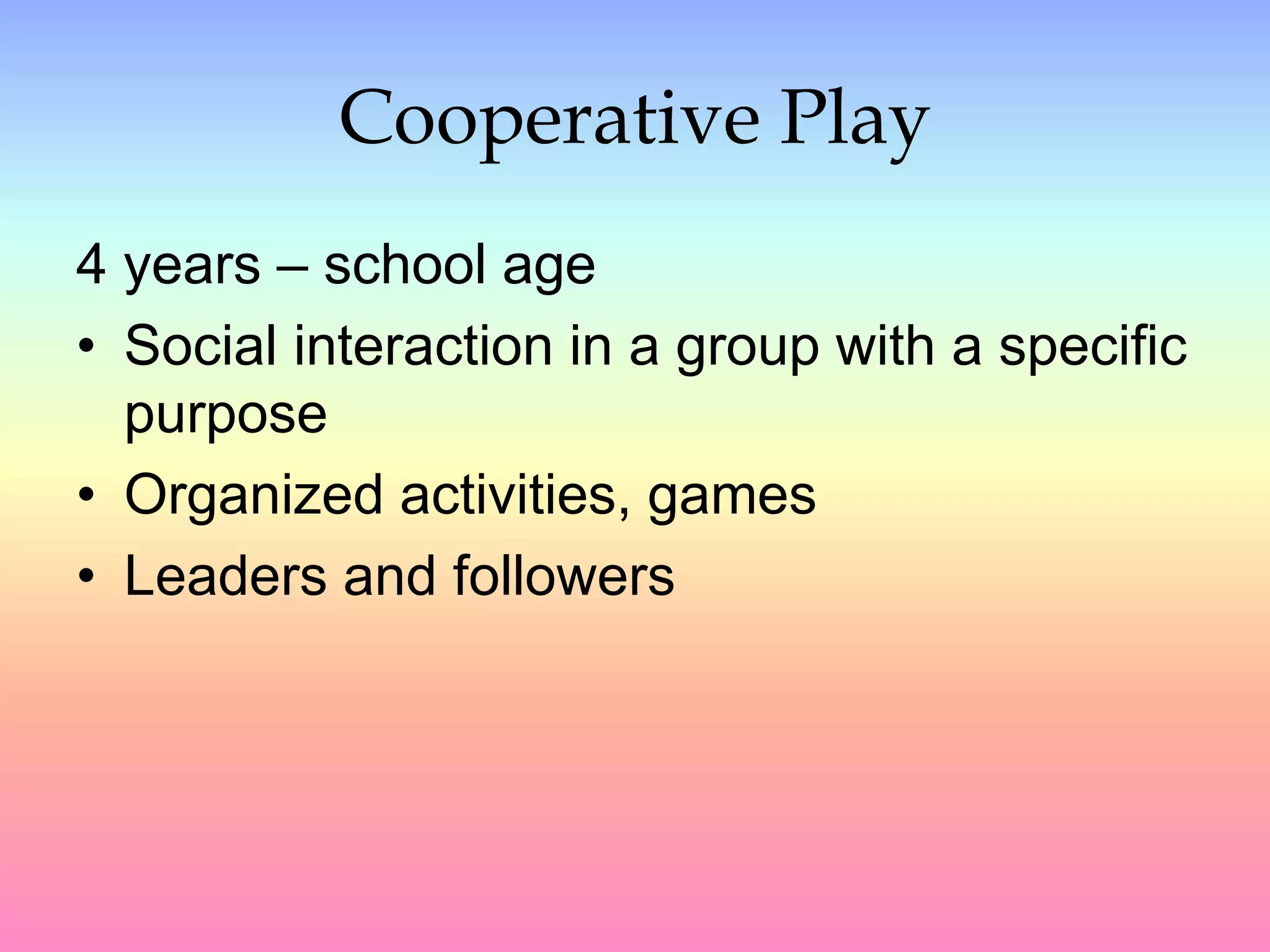 The Importance of Play | PPTX