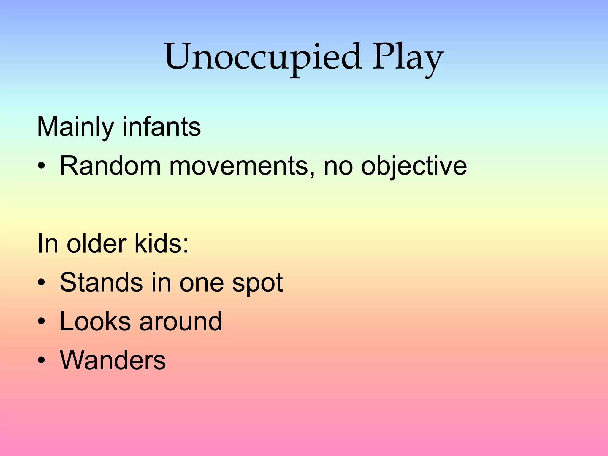 The Importance of Play | PPTX