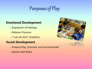 The Importance of Play | PPTX