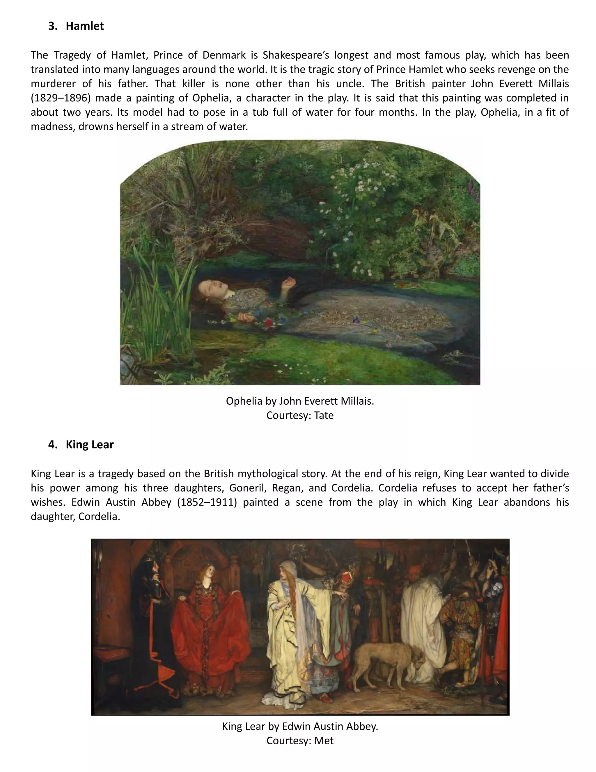 Plays by William Shakespeare and the Painter’s Creation.pdf