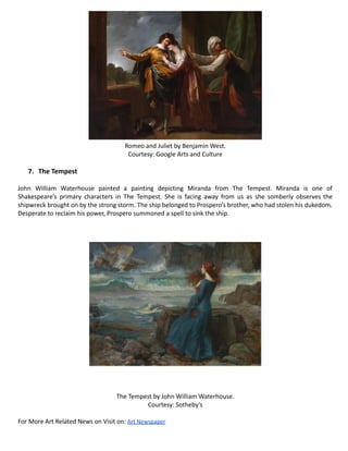 Plays by William Shakespeare and the Painter’s Creation.pdf