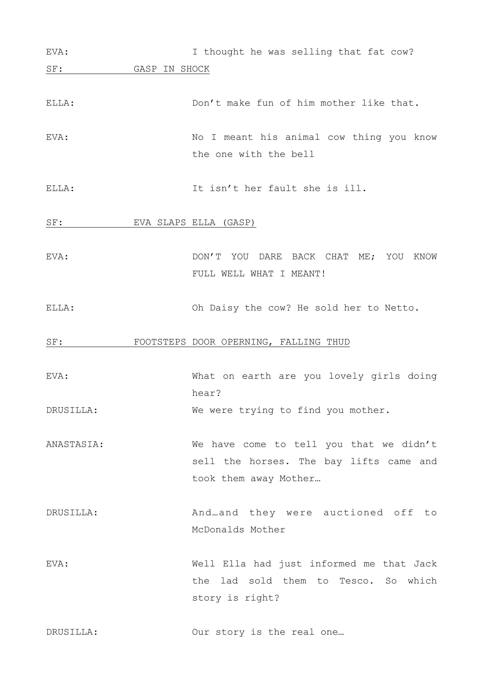 Cinderella radio play script FINAL | PDF