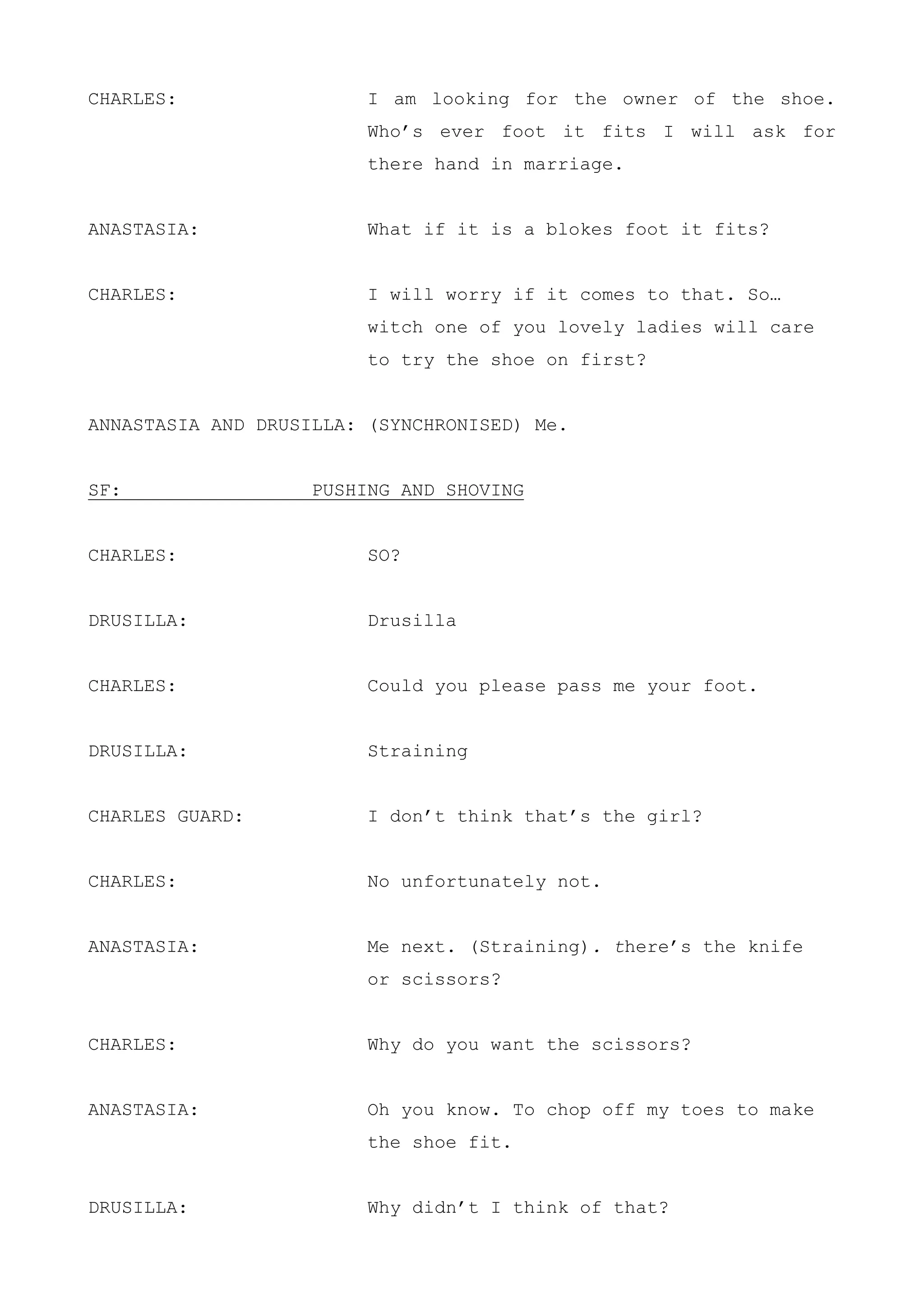 Cinderella radio play script FINAL | PDF