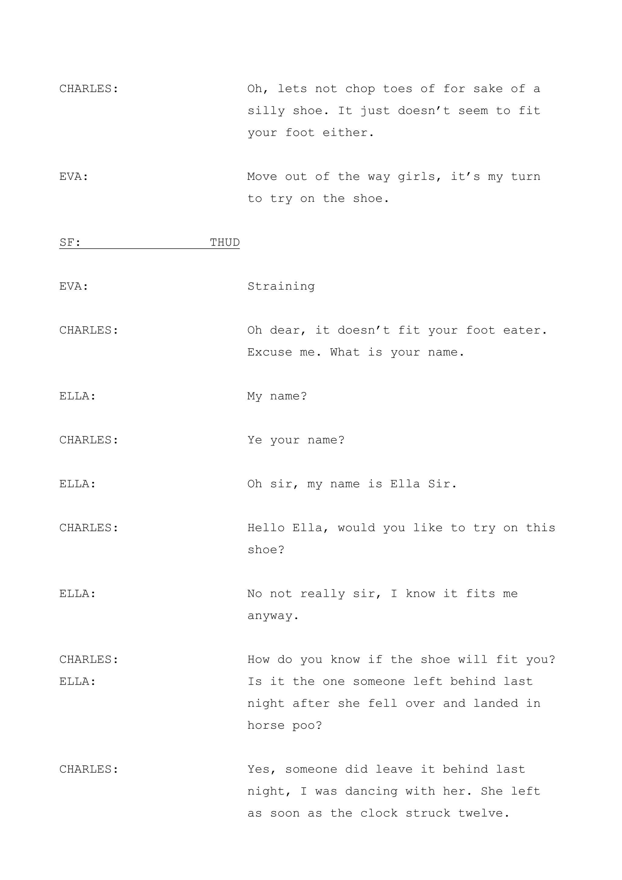 Cinderella radio play script FINAL | PDF