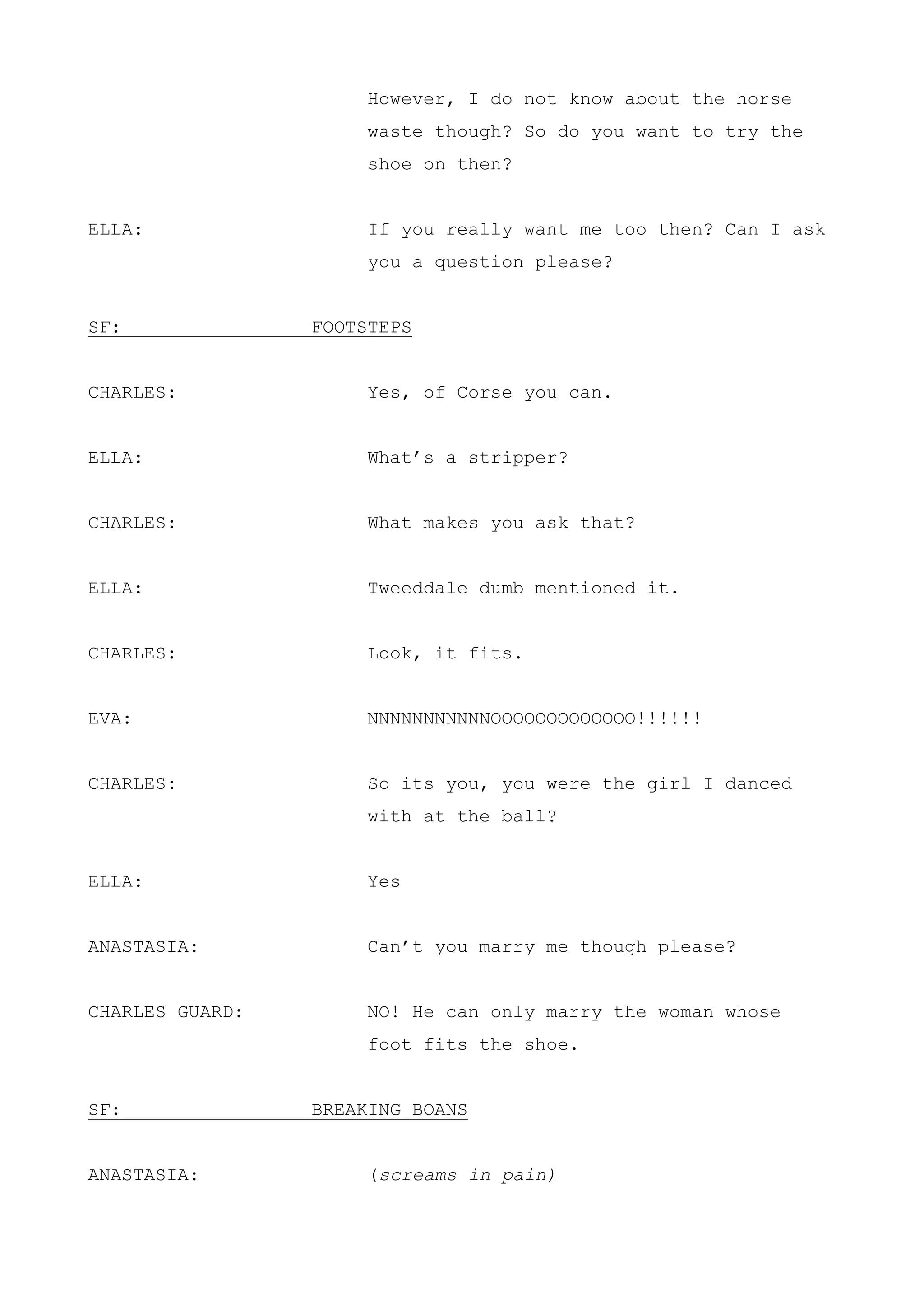 Cinderella radio play script FINAL | PDF