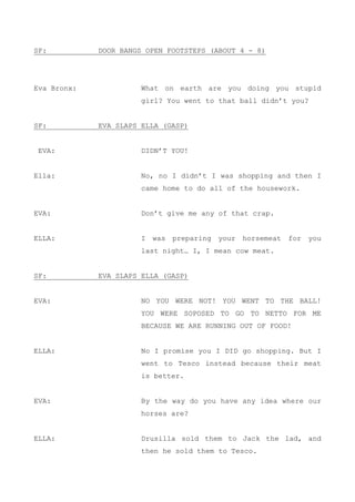 Cinderella radio play script FINAL | PDF