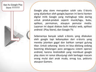 Play store | PPT