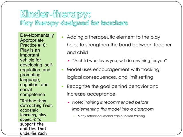 Play Therapy | PPT
