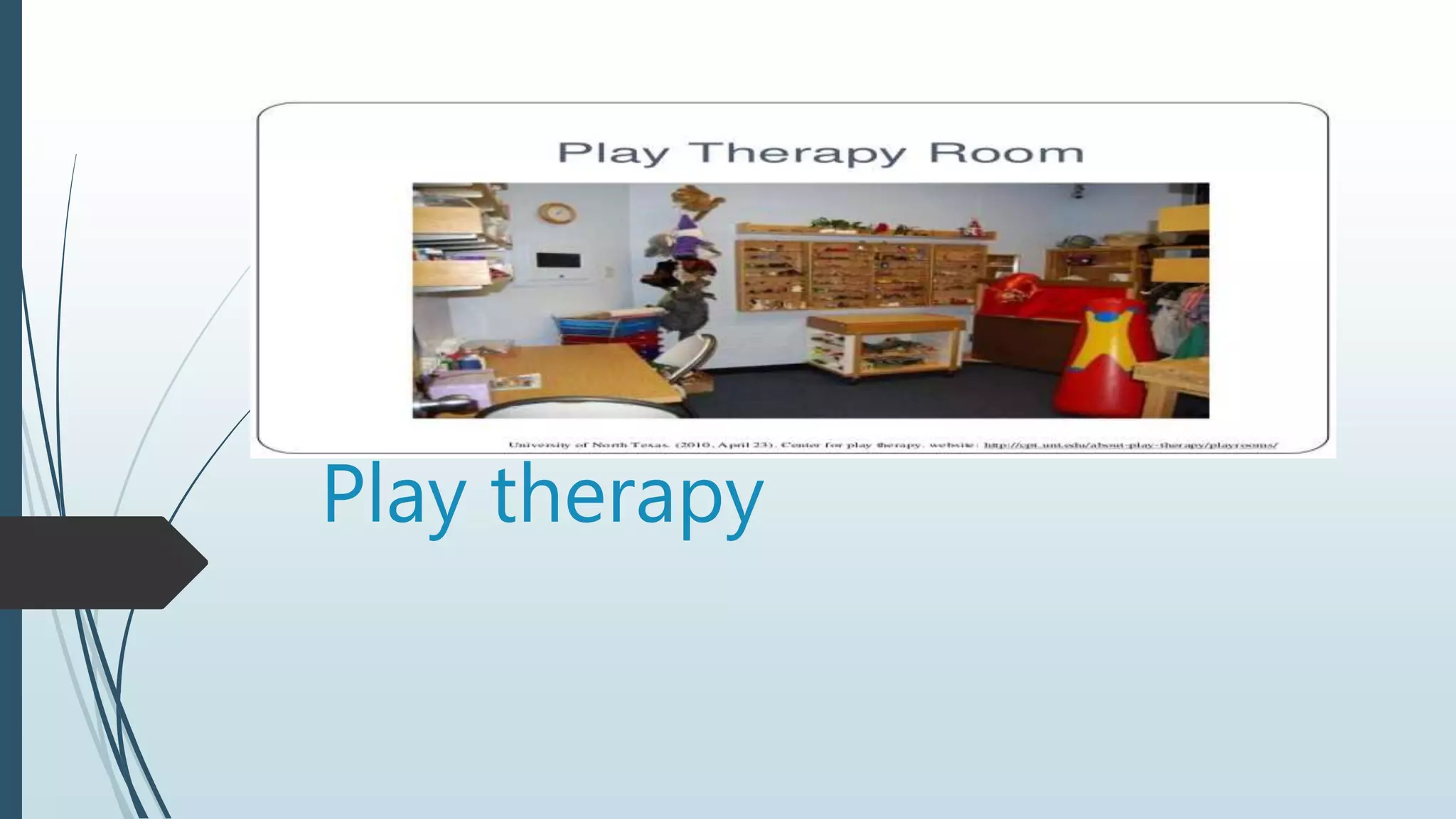 Play therapy ppt | PPTX