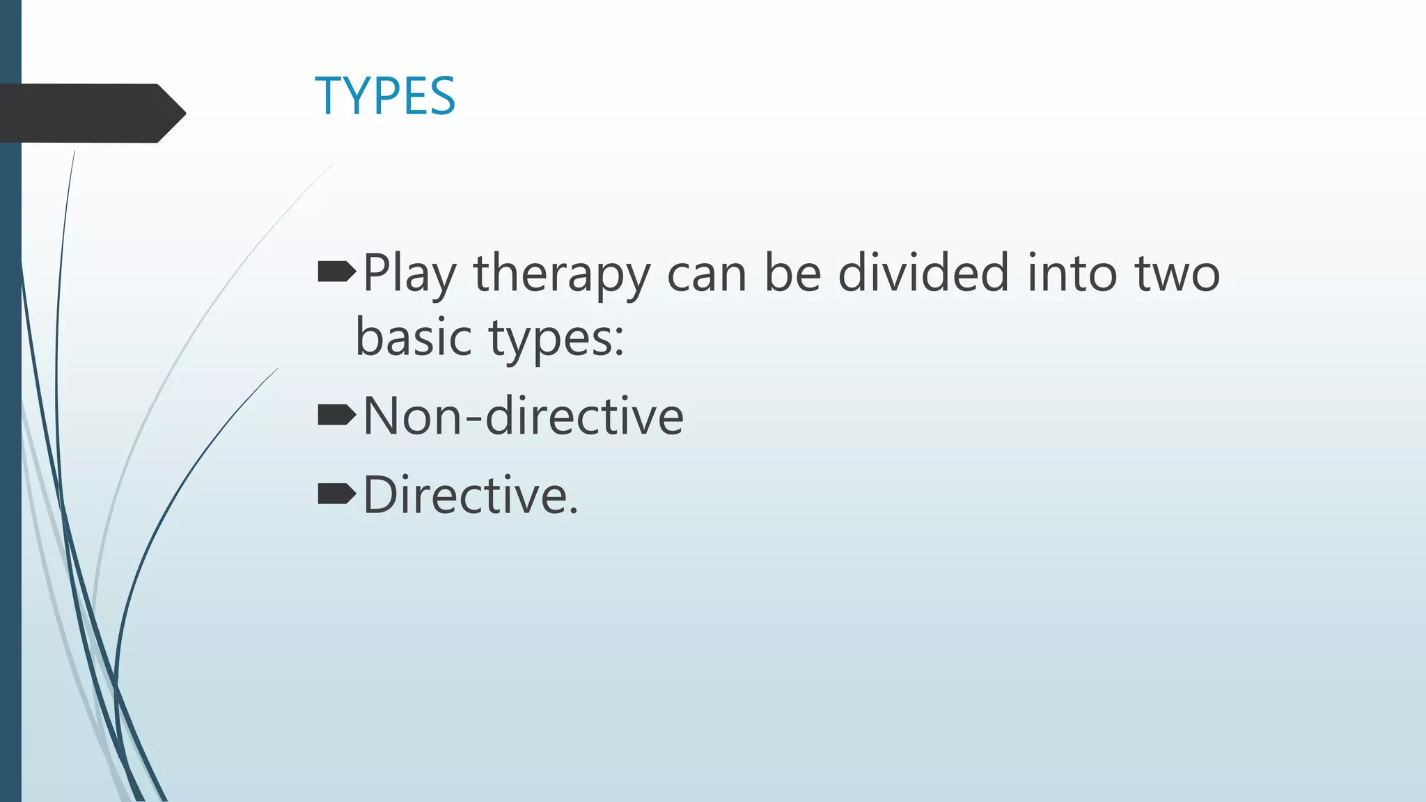 Play therapy ppt | PPTX