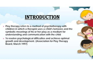 Basics Of Play Therapy