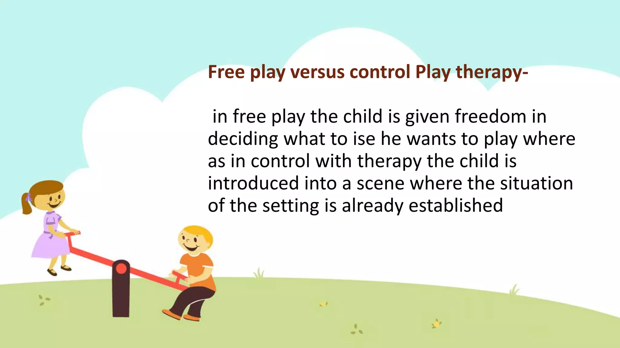 Play therapy | PPTX