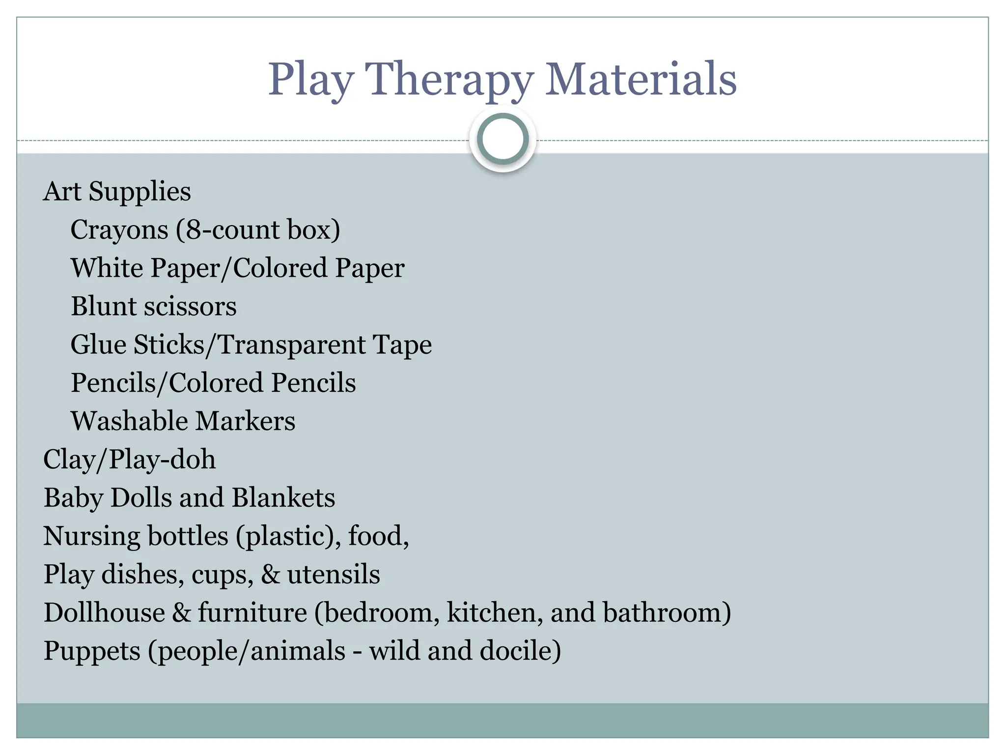 Play therapy.pptx Mental Health Nursing Unit V | PPTX