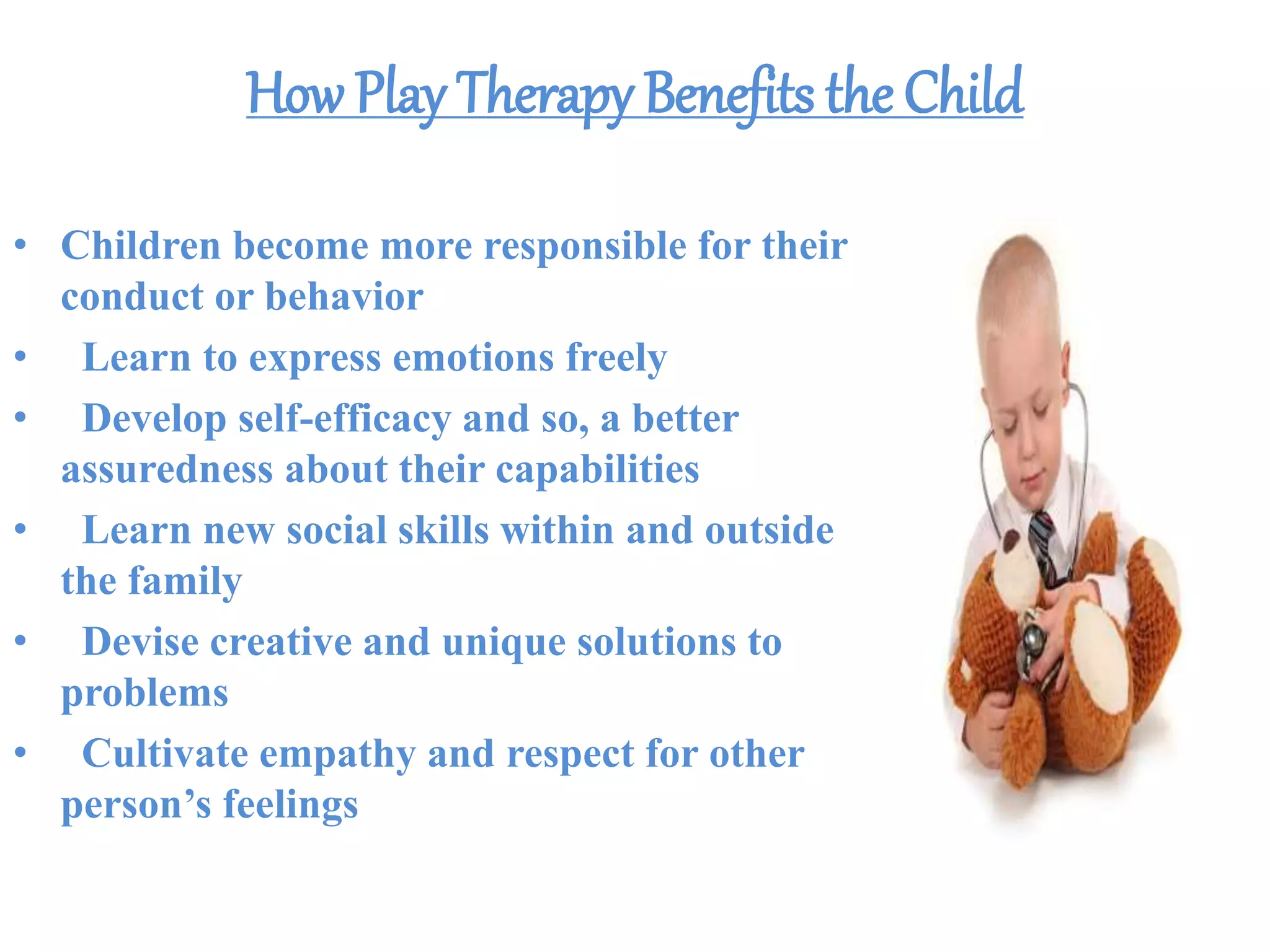 Play therapy for child | PPTX
