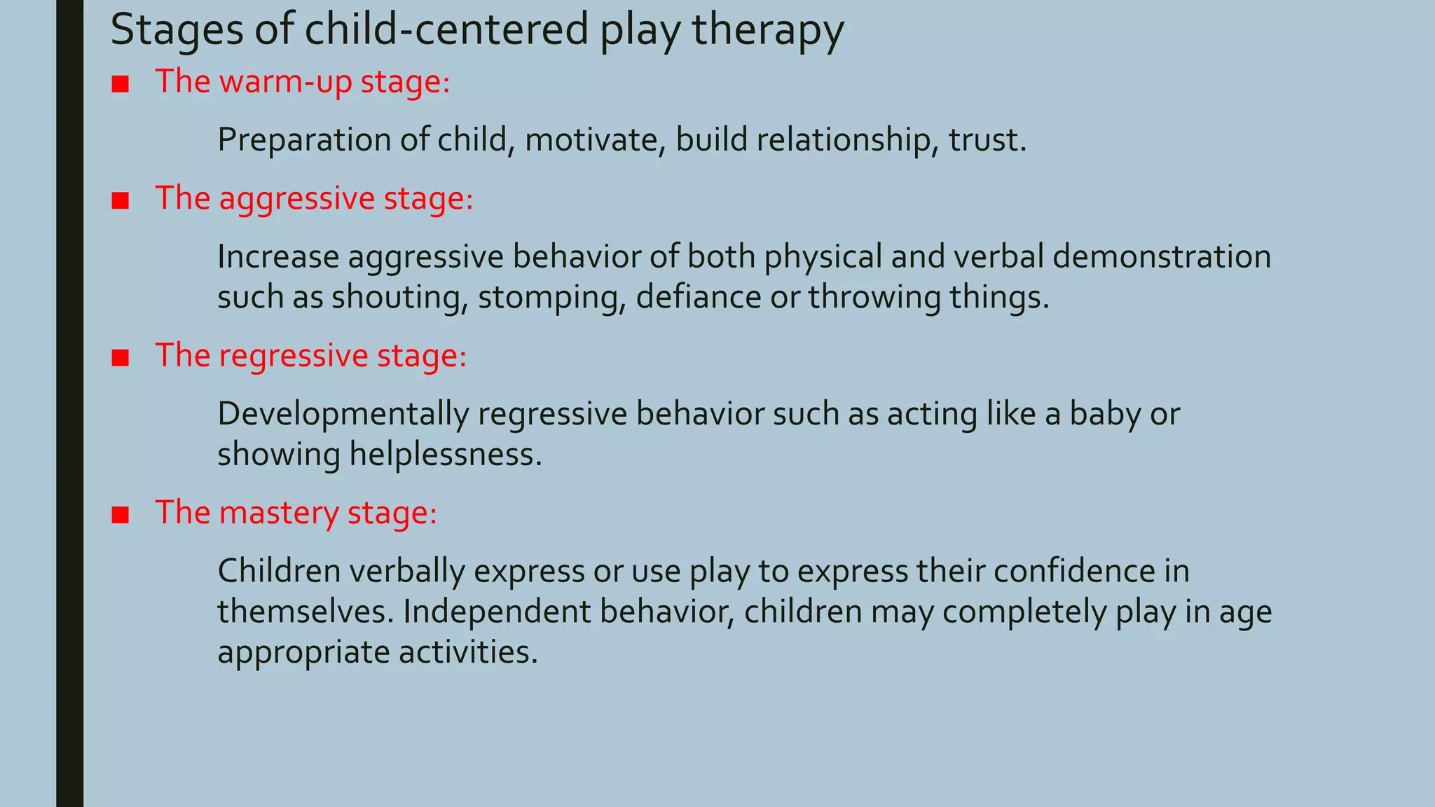 Play therapy in school counselling | PPTX
