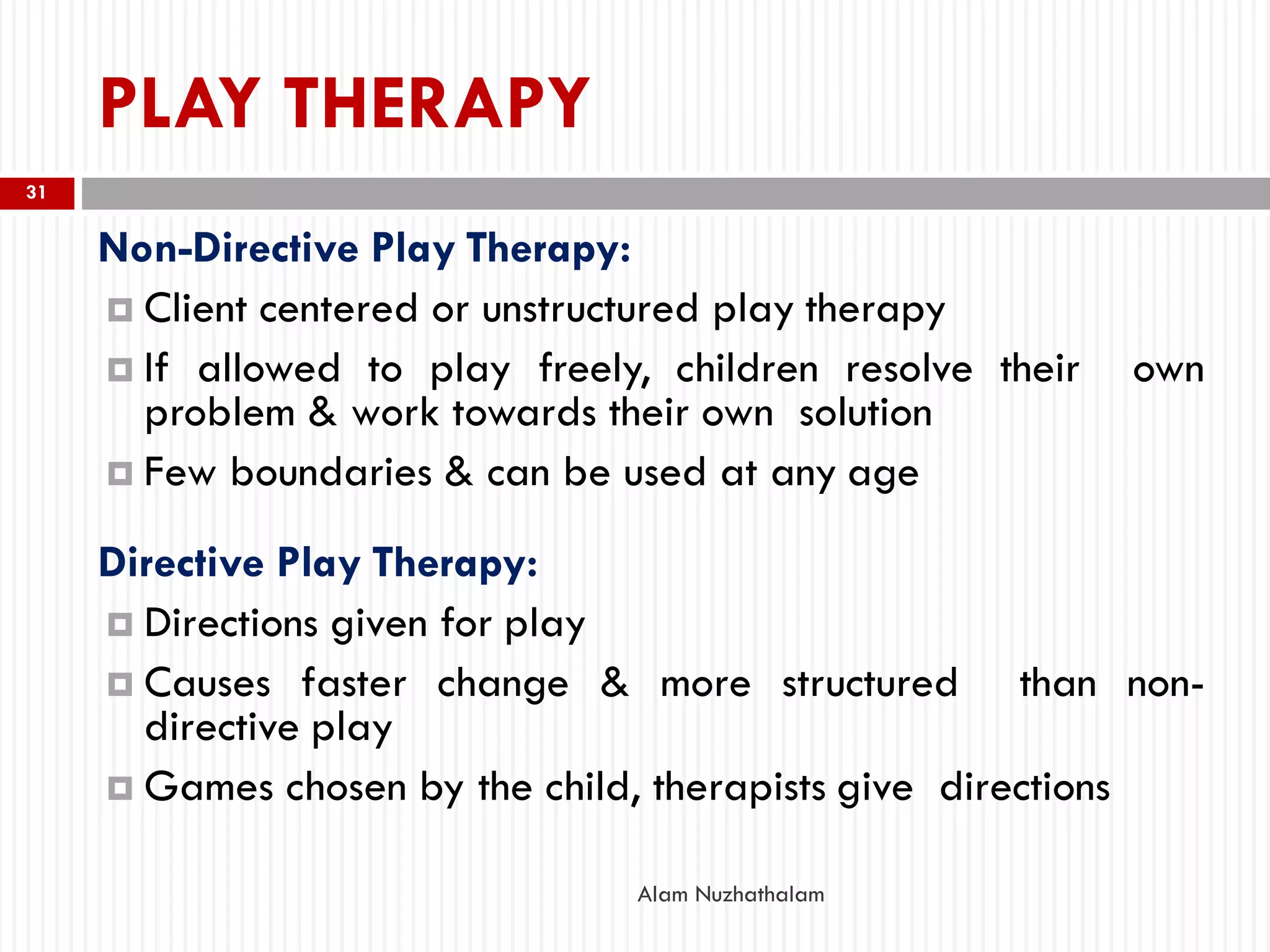 Play Therapy (Play in Children) | PDF