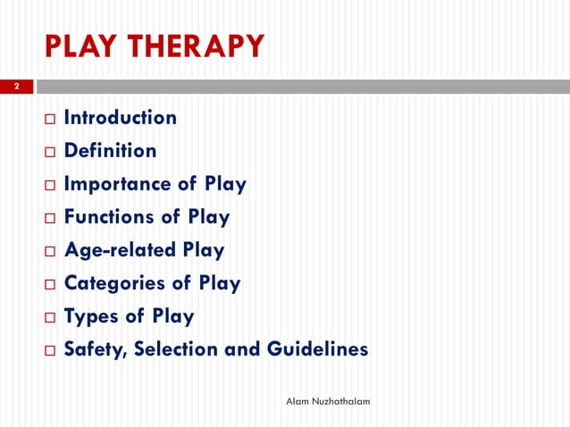 Play Therapy (Play in Children) | PDF | Parenting Babies and Toddlers ...