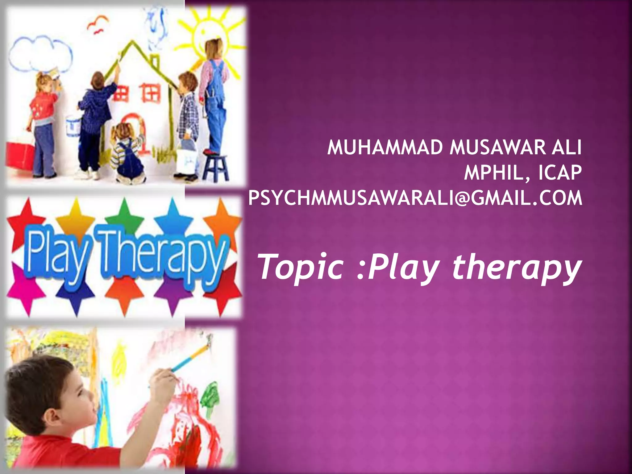 Play therapy | PPTX