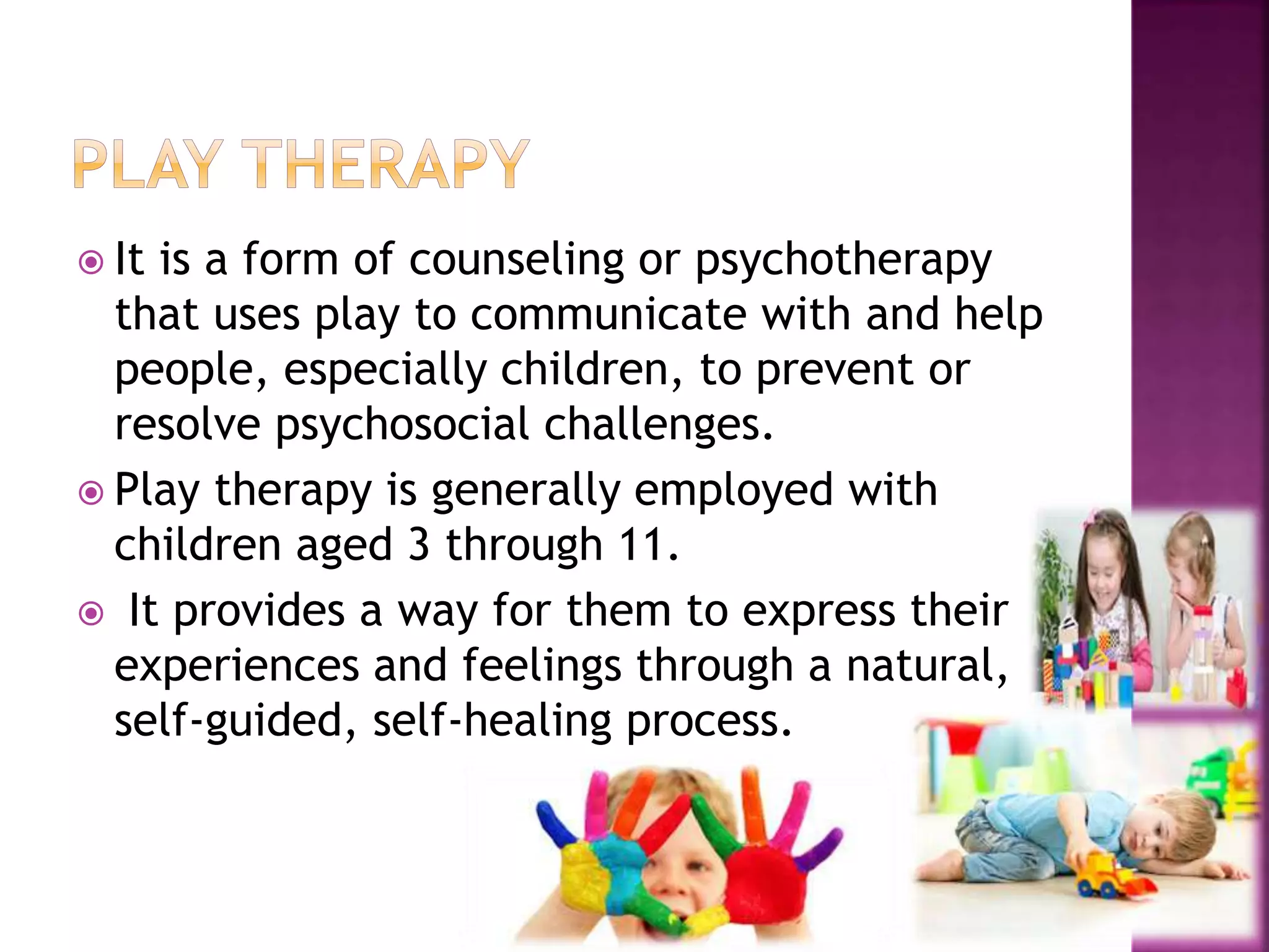 Play therapy | PPTX