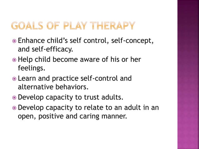 Play therapy | PPTX