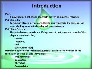 Play types and related petroleum systems | PPTX
