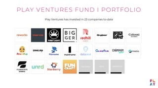 Play Ventures - Demystifying Fundraising | PDF