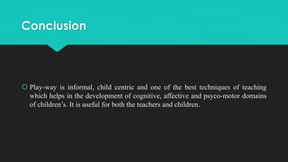 Play way Method | PDF