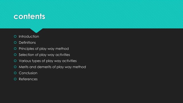 Play way Method | PDF