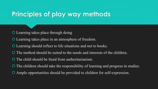 Play way Method | PDF
