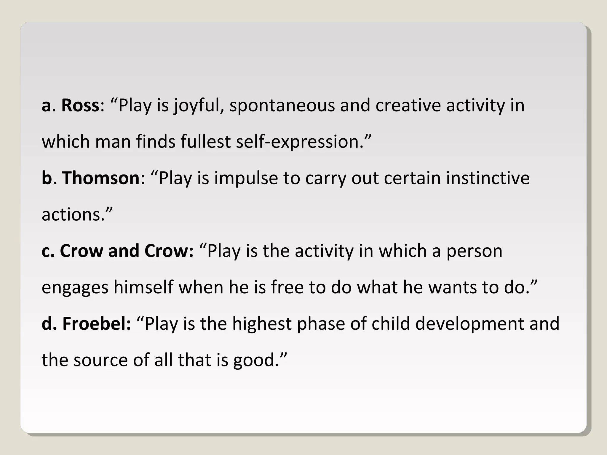 Play Way Method | PPT