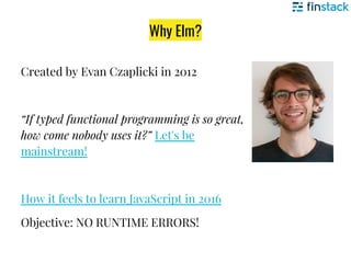 Play with elm - Choucri fahed, Finstack - Lambadays | PDF | Web Development | Internet