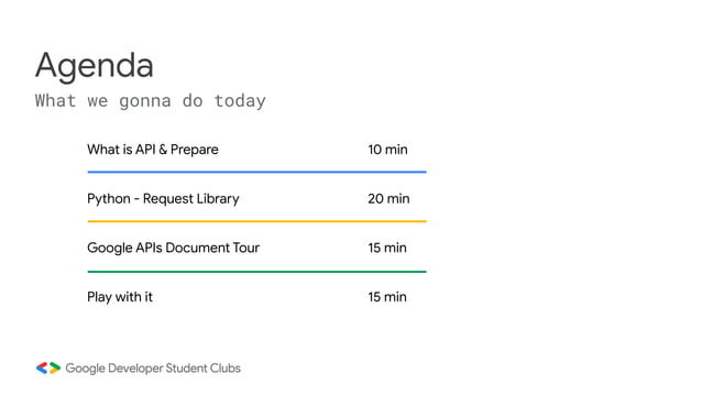 Play with google apis | PPT