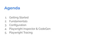 Playwright Test automation frameworktest | PDF