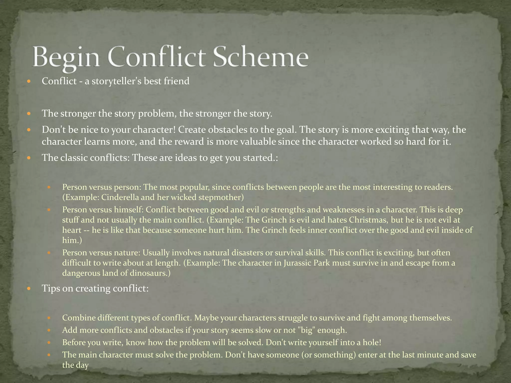 Playwriting- the basics | PPTX