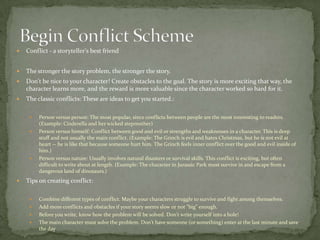 Playwriting- the basics | PPTX | Roleplaying Games | Games and Puzzles