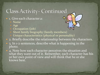 Playwriting- the basics | PPTX