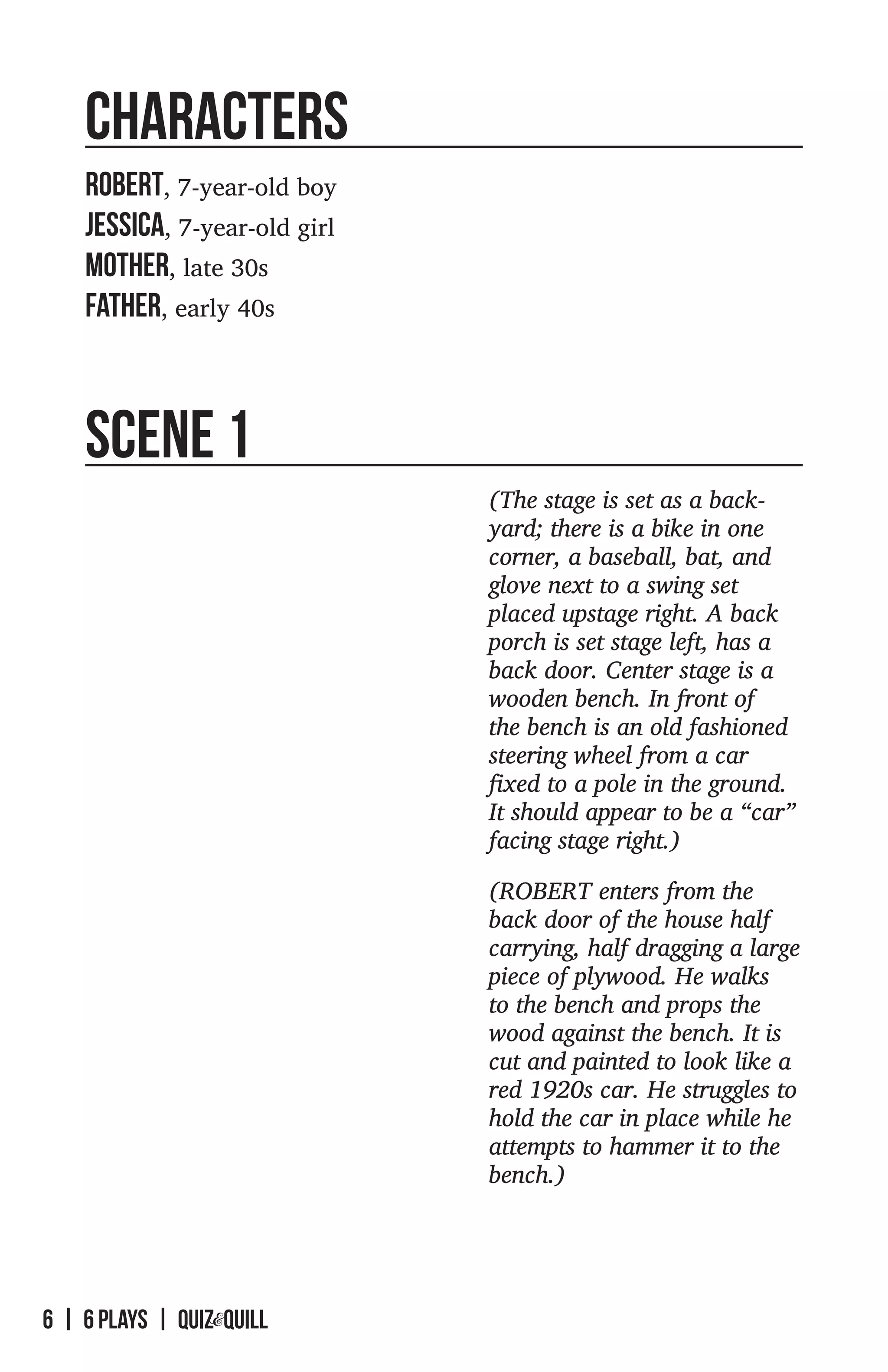 Playwriting for portfolio | PDF