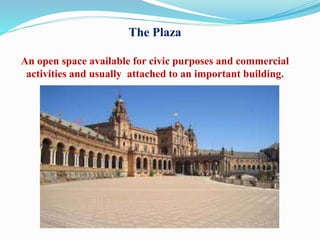 Plaza and square | PPTX