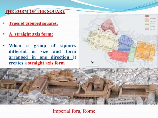 Plaza and square | PPTX