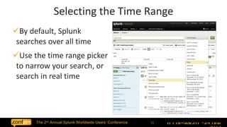 Splunk .conf2011: Search Language: Beginner | PPT