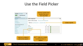 Splunk .conf2011: Search Language: Beginner | PPT