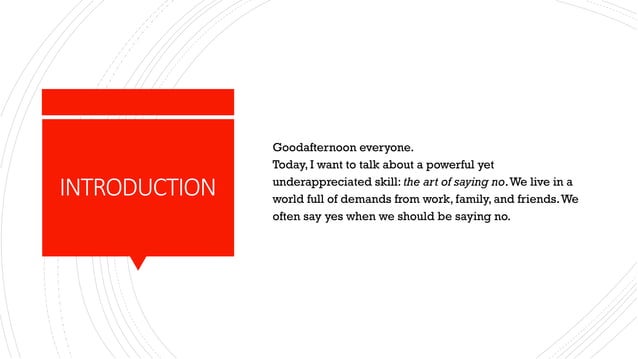 speech presentation-the art of saying no.pptx