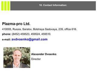 Plazma pro technology full presentation | PPT