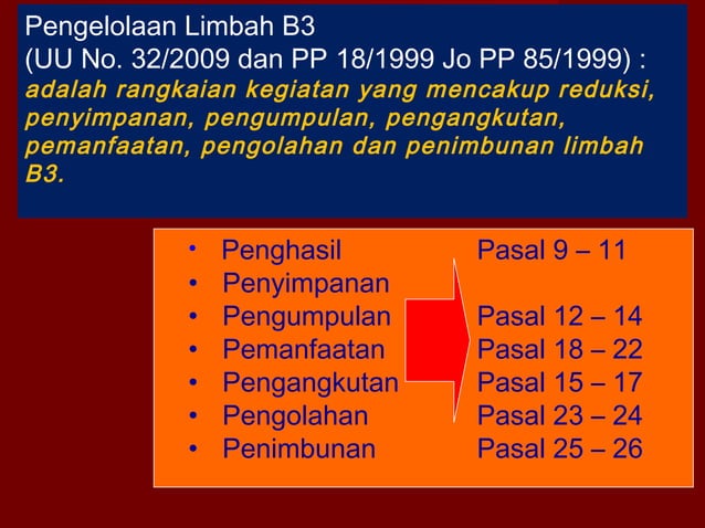 Penanganan Limbah B3 Rumah Sakit | PPT