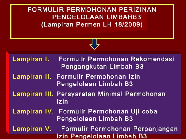 Penanganan Limbah B3 Rumah Sakit | PPT